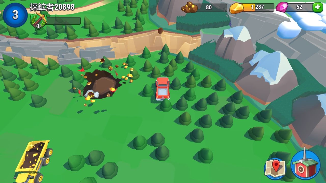 プラネットゴールドラッシュ（Planet Gold Rush）のレビューと序盤攻略 - アプリゲット