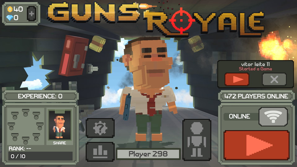 Guns Royale（ガンズロワイヤル）のレビューと序盤攻略 - アプリゲット